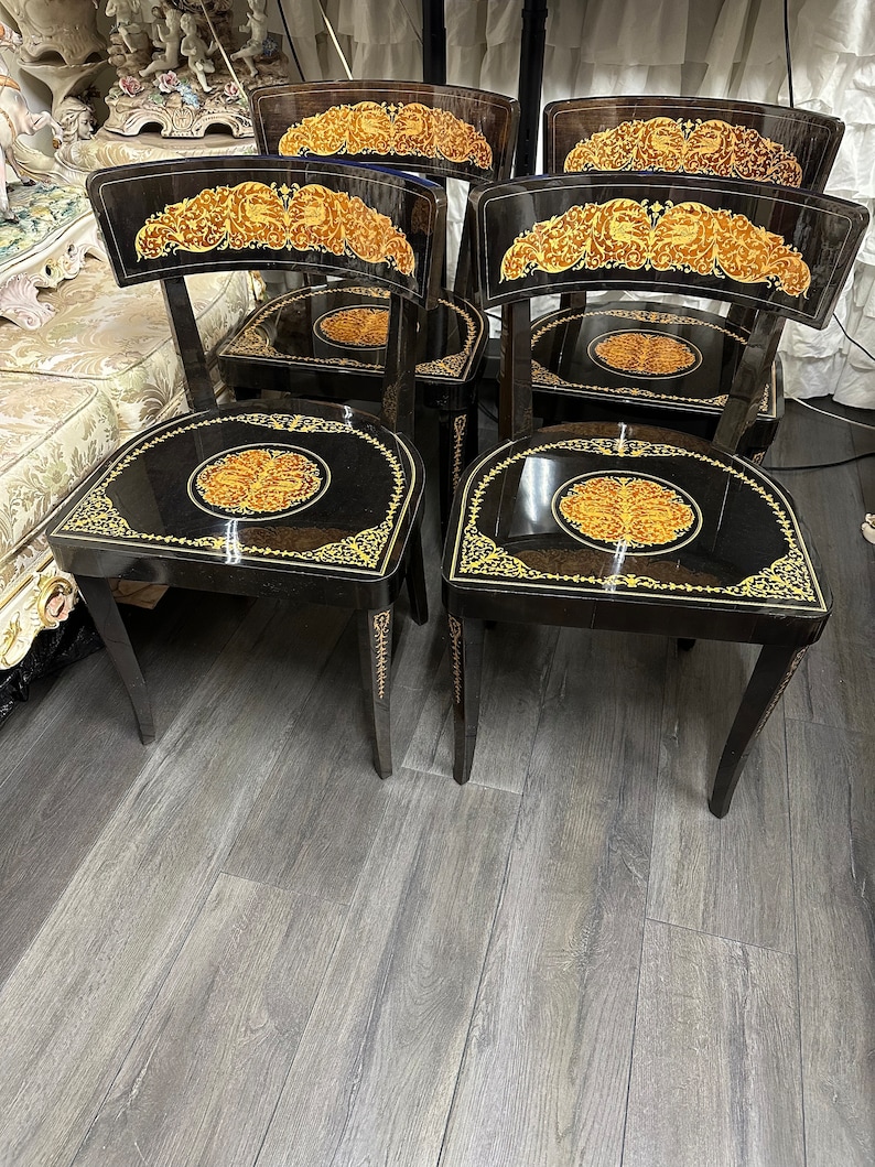 Notturno Intarsio Sorrento Italy Italian Game Table Roulette Chess ...