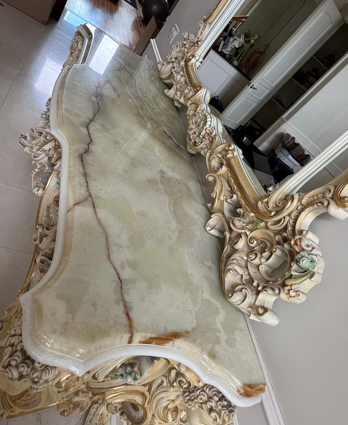 16K+ Italian SILIK Cherubs Angels Putti Cupidon Baby Console Entry ...