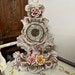 Italian Capodimonte Porcelain Mantle Clock Italy - Etsy