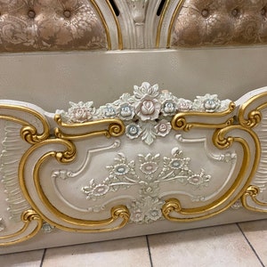Italian Baroque Rococo King Bed - Etsy