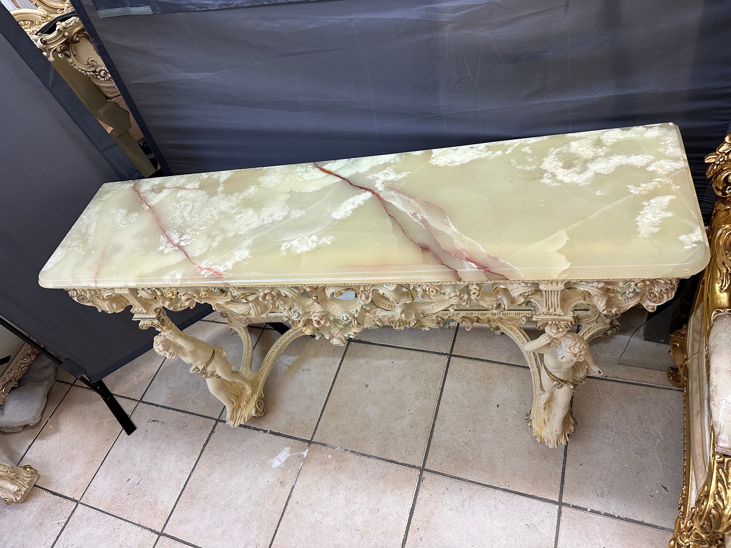 Antique SILIK Italian Rococo Baroque Angels Cherubs Babies Putti ...