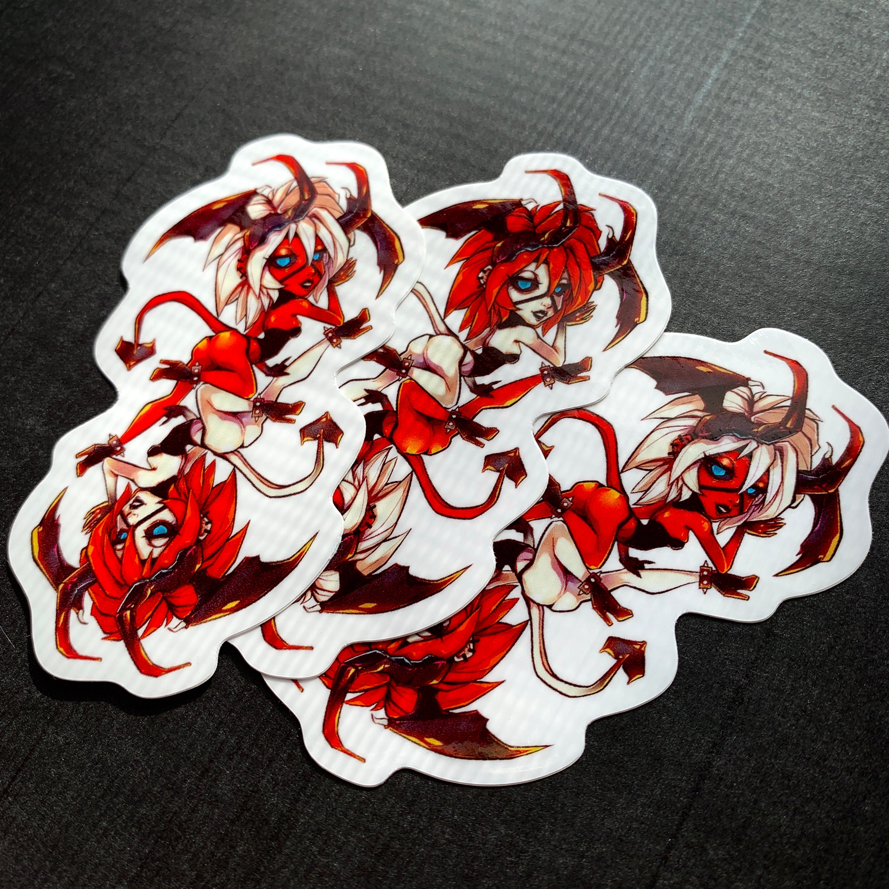 Succubus Vinyl Sticker Cute Kawaii vinyl sticker | Etsy