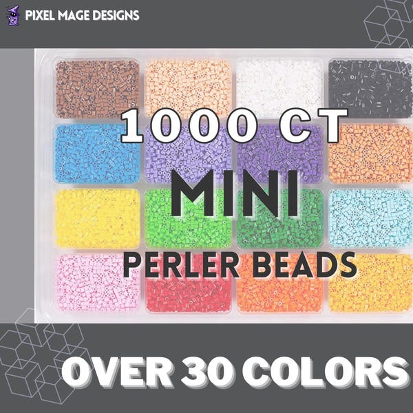 Mini Perler Beads - Etsy