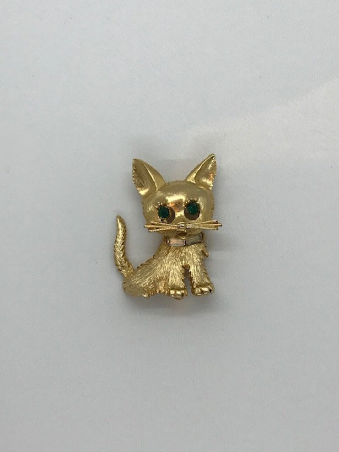 Vintage Pell Cat Pin Brooch - Etsy