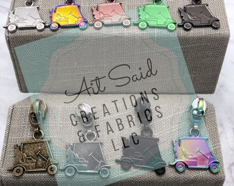 Golf Zipper Pull, Green Golf Zipper Pull, Backpack Zipper Pull, Zipper ...