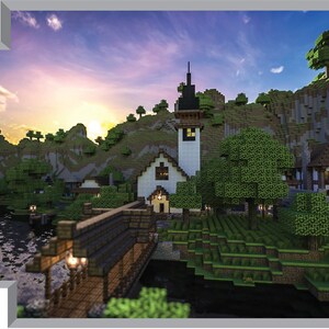 Video Game Decal Mine Craft Decal unofficial Wall Decal - Etsy