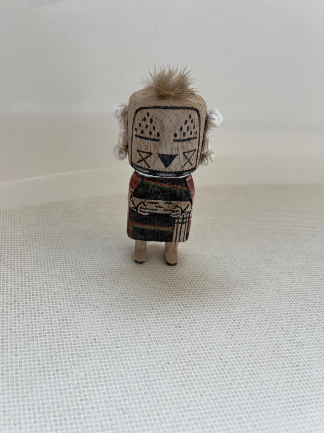 Hopi, Kachina, Native American Art, Snow Maiden, Carved Wood, Home ...