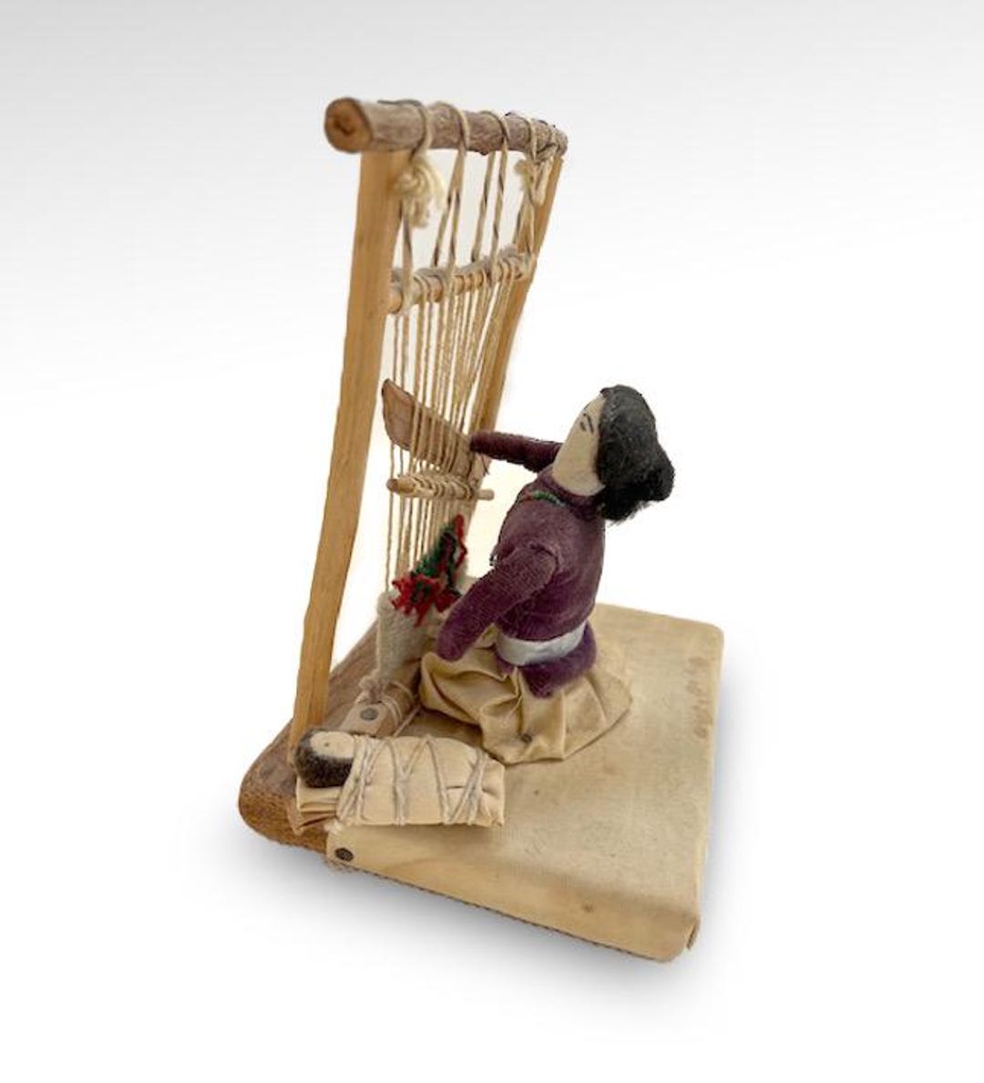 Navajo, Rug Weaver, Vintage, Doll, Mother and Child, Shelf Decor ...
