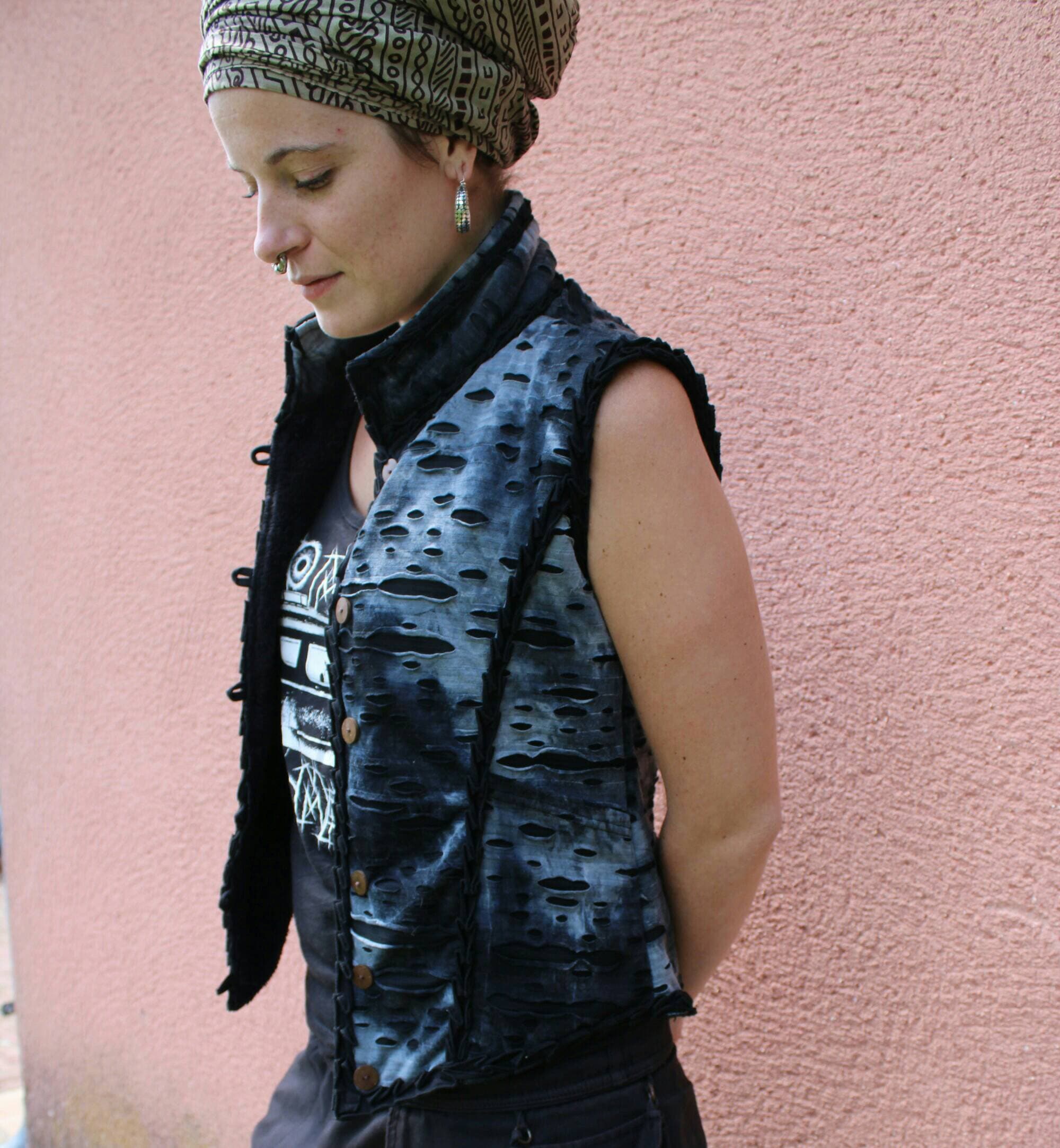 Jacket Post Apocalyptic Inspiration Synthetic Fur-new | Etsy