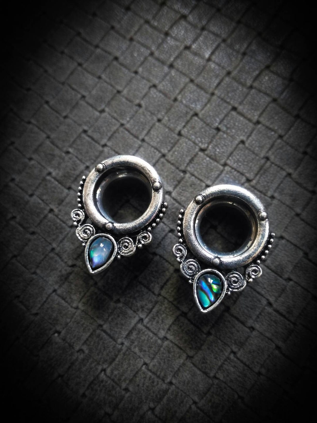 Abalone Shell Ears Plugs-stainless Steel 316l-slow Fashion-tribal ...