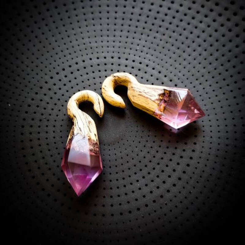 Wood Epoxy Jewelry - Etsy