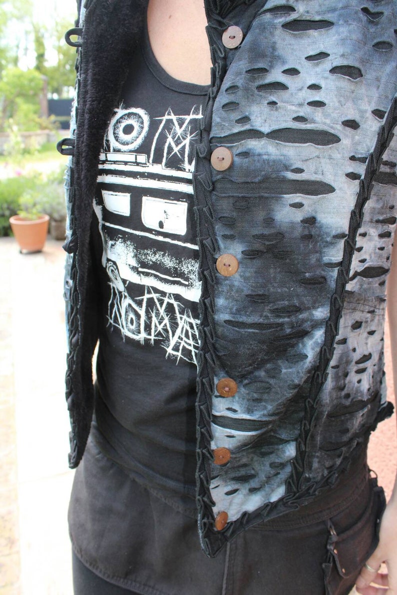 Jacket Post Apocalyptic Inspiration Synthetic Fur-new - Etsy