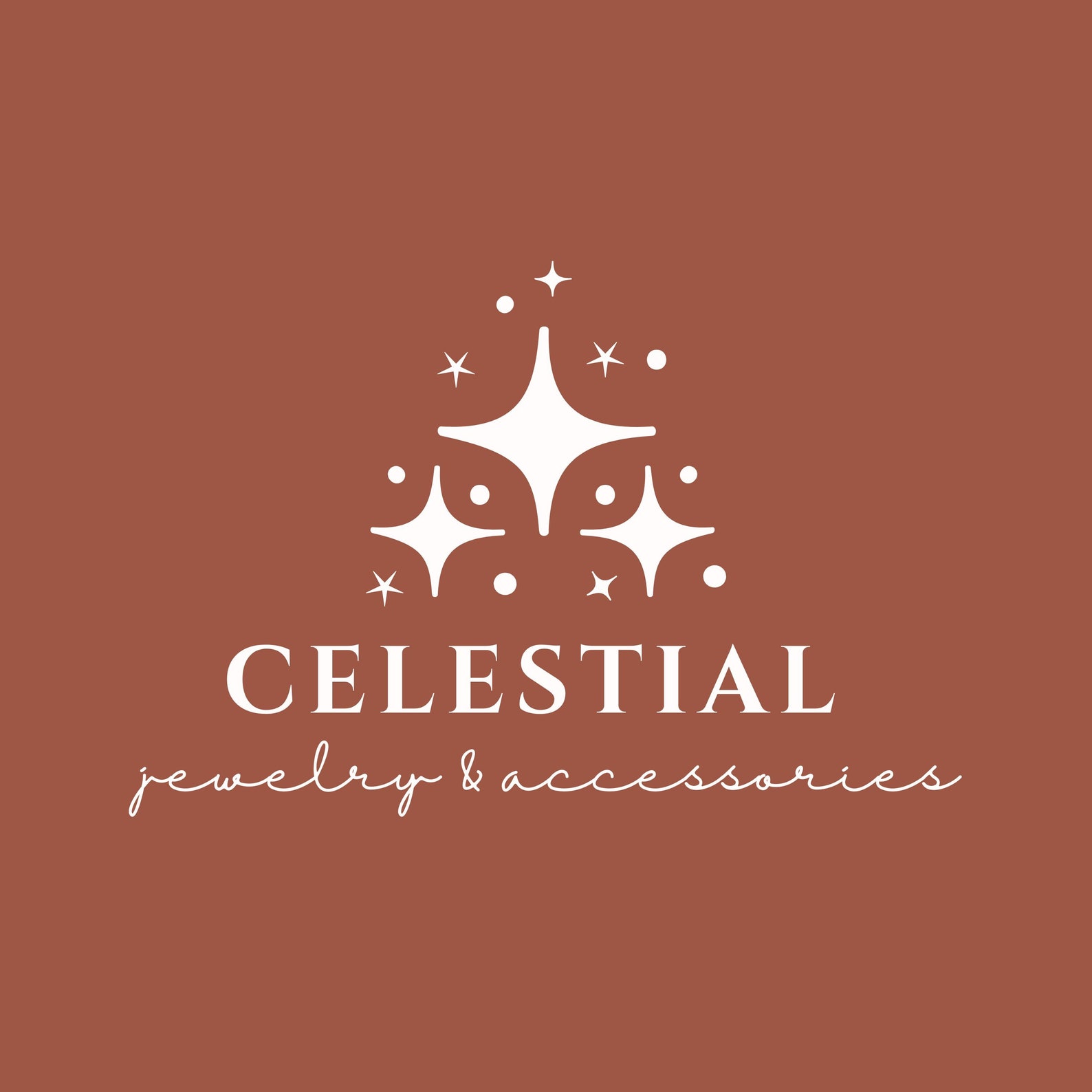 Logo Template Canva/editable Logo Design/diy Celestial Logo/star Logo ...