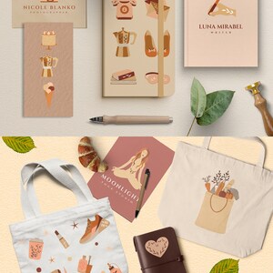 Everyday Planner Boho Icon Set/eps Stickers/everyday Objects/daily ...