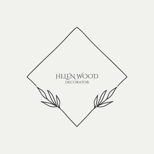 Farmhouse Logo Rustic Logo Leaf Logo Botanical Logo Laurel | Etsy
