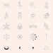 Magic Icon Set/mystical Icon Package/witchcraft Illustration/esoteric ...
