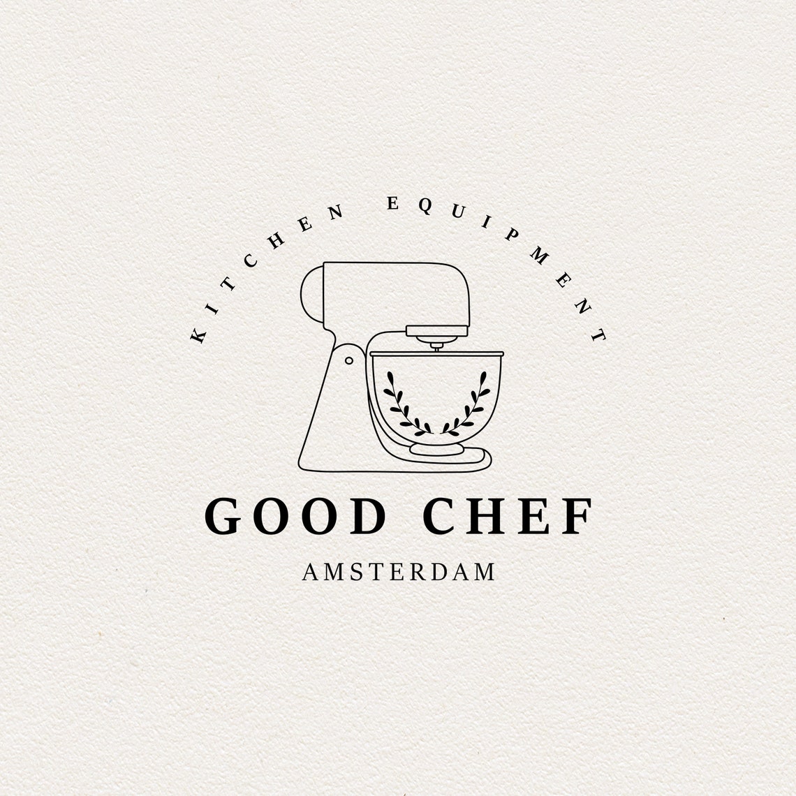 Cooking Premade Logo Design/kitchen Baking Recipe Blog/mixer Logo ...