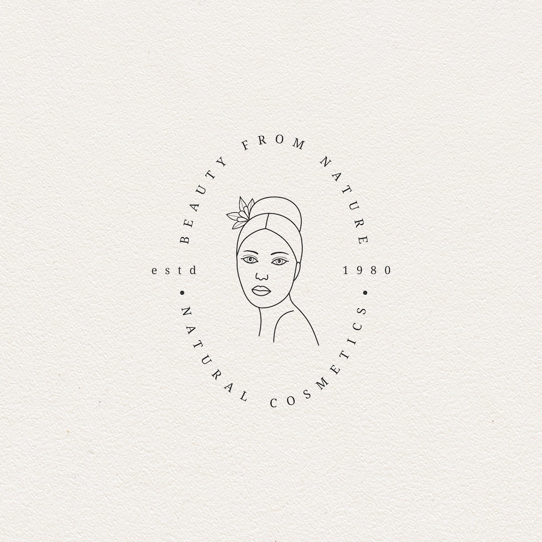 Woman Face Logo-premade Custom Logo Design-makeup Artist Branding ...