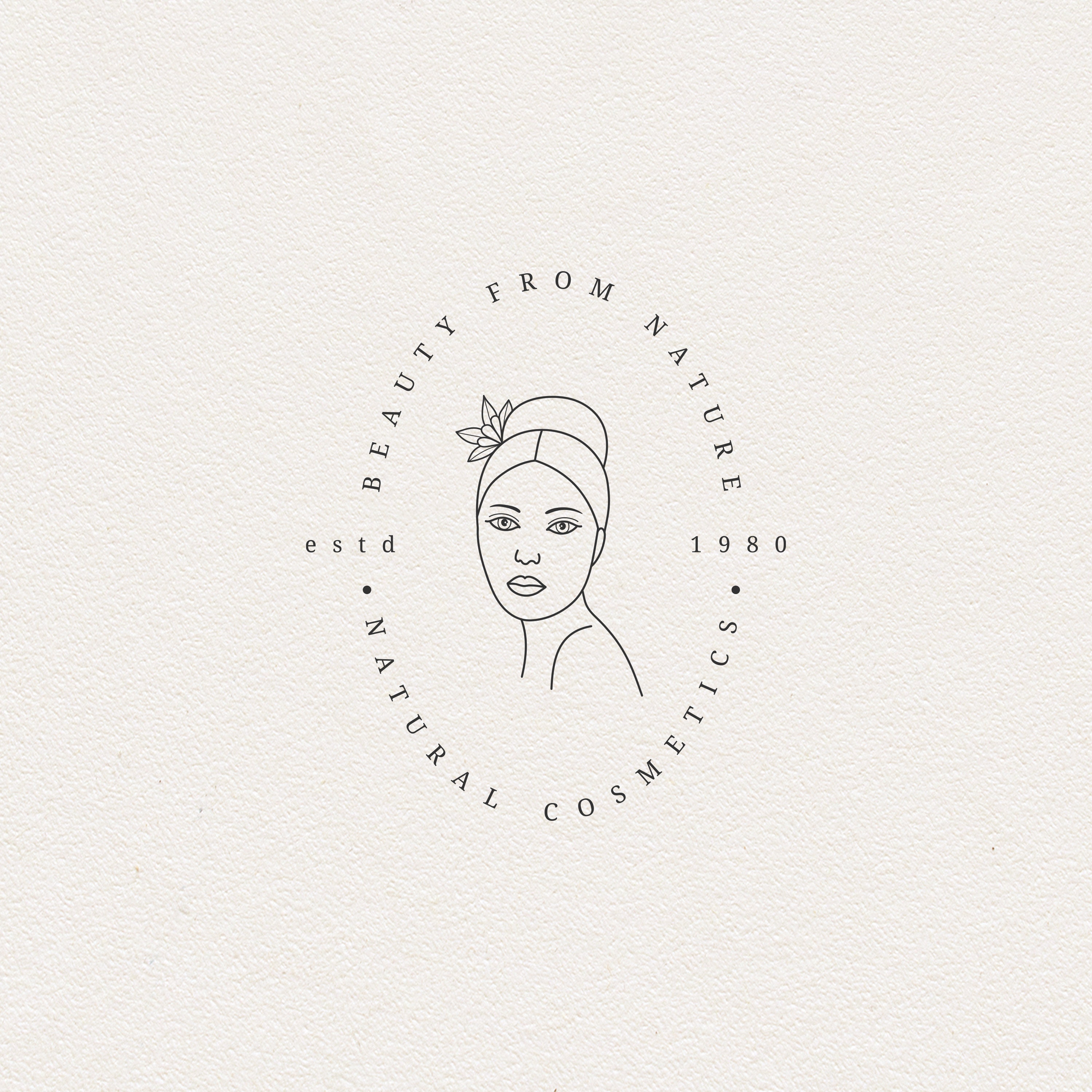 Woman Face Logo-premade Custom Logo Design-makeup Artist Branding ...