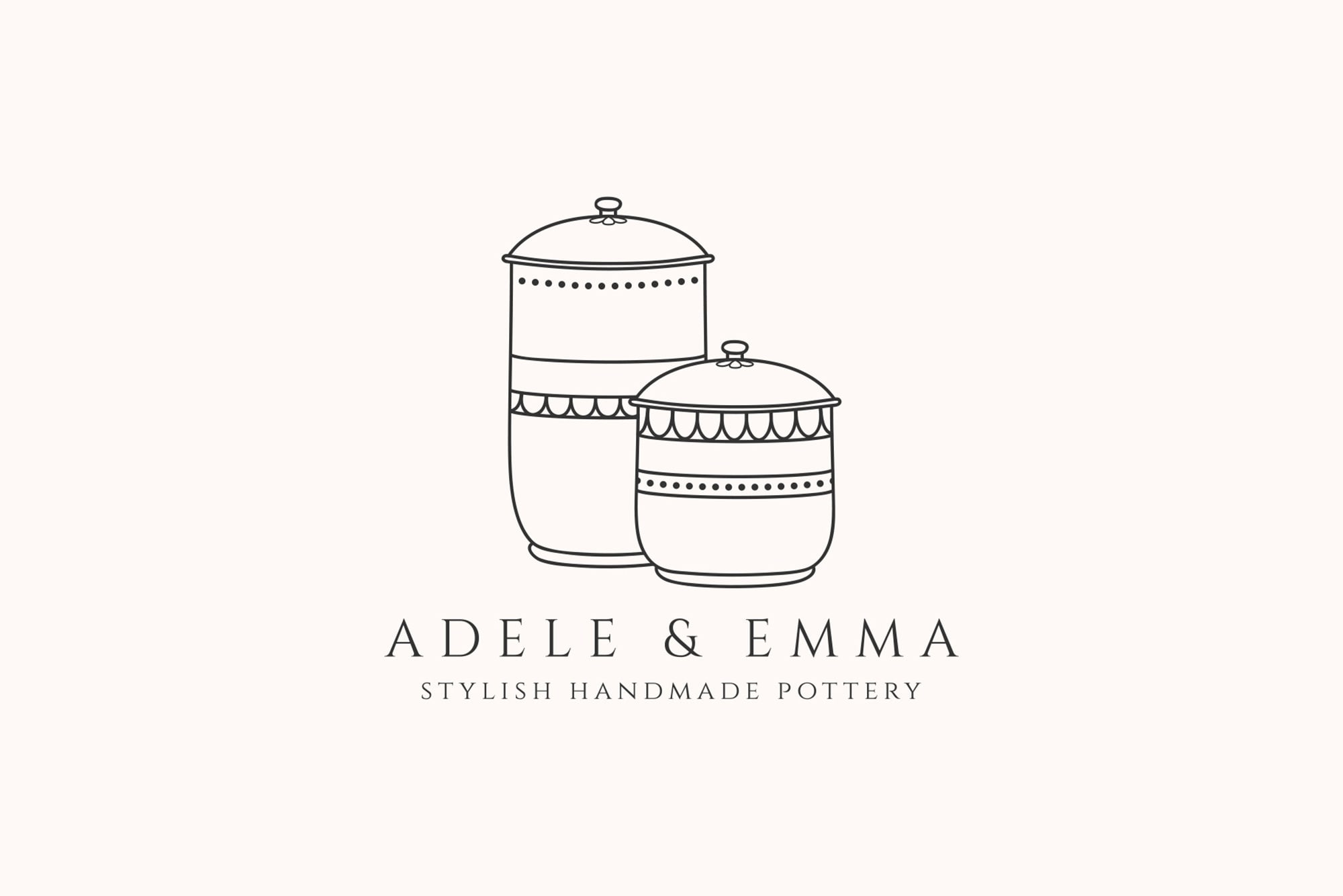 Pottery Logo for Small Business. Premade Logo Design. Business Logo ...