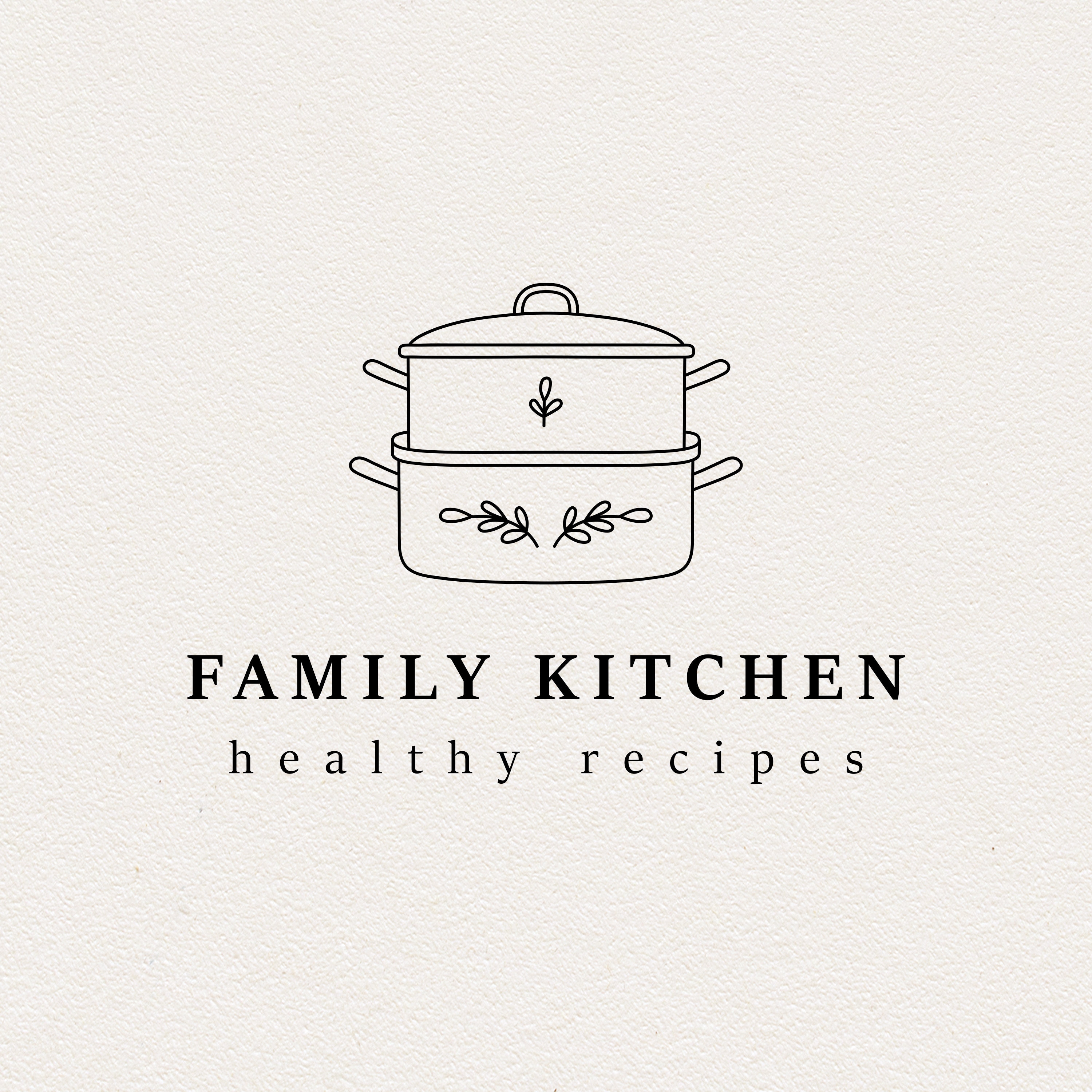Cooking Premade Logo Design/kitchen Baking Recipe Blog/cooker Logo/pan ...