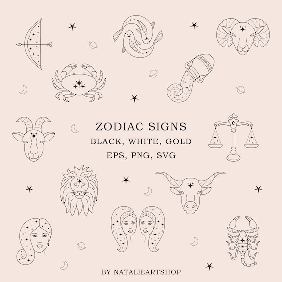 Zodiac signs logo images 60 photos - Youhoroscope.com