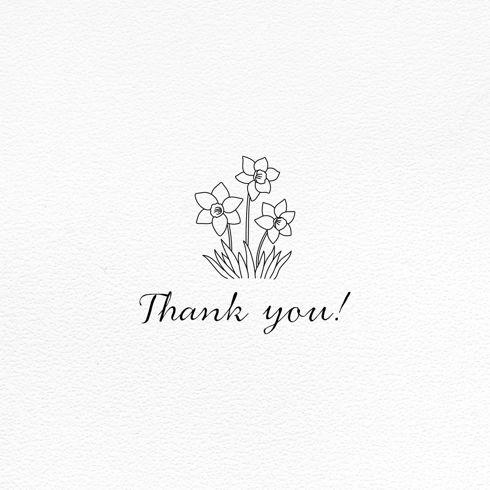 Spring Flower Set - Easter Clip Art - Outline Illustrations - Hand ...