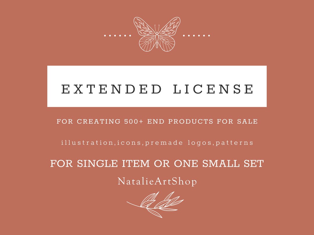 Extended Commercial License/commercial Use Clipart/commercial Use ...