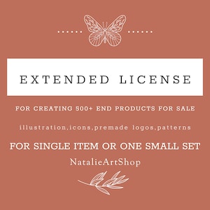 Extended Commercial License/commercial Use Clipart/commercial Use ...