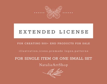 Application License for One Clipart Set up to 100000 Users - Etsy