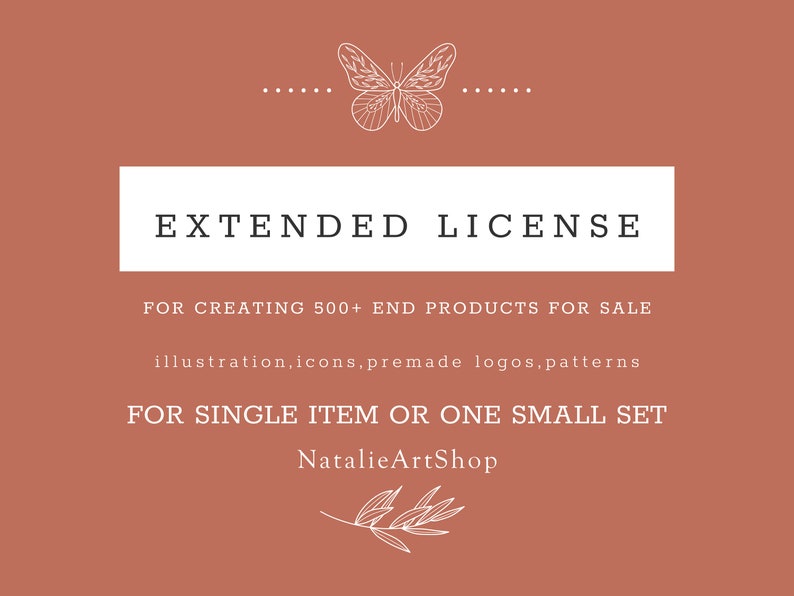 Extended Commercial License/commercial Use Clipart/commercial Use ...