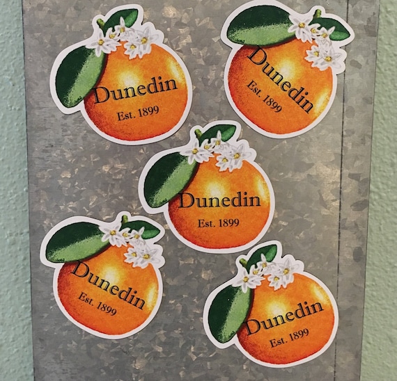 Original Dunedin Orange Magnets by Gabelgroves | Etsy