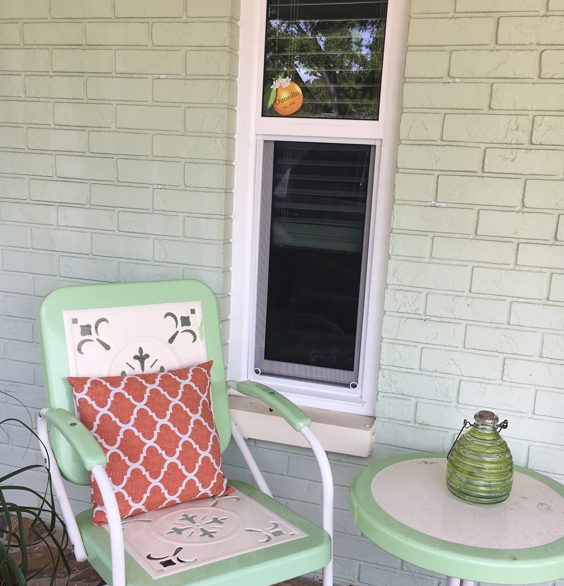 Dunedin Orange Window Decal by Gabelgroves - Etsy