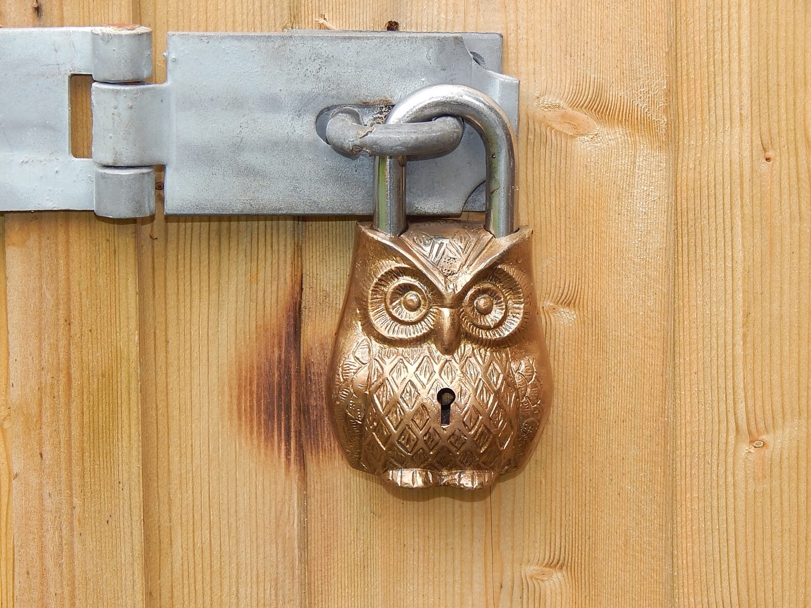 Owl Padlock - Etsy