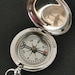 Small Brass Pocket Compass Can Be Engraved 24hr Turn Round - Etsy UK