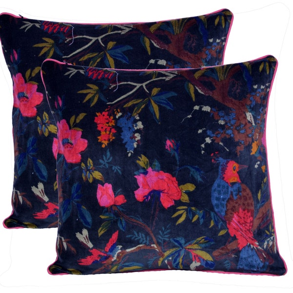 Printed Velvet Fabric - Etsy