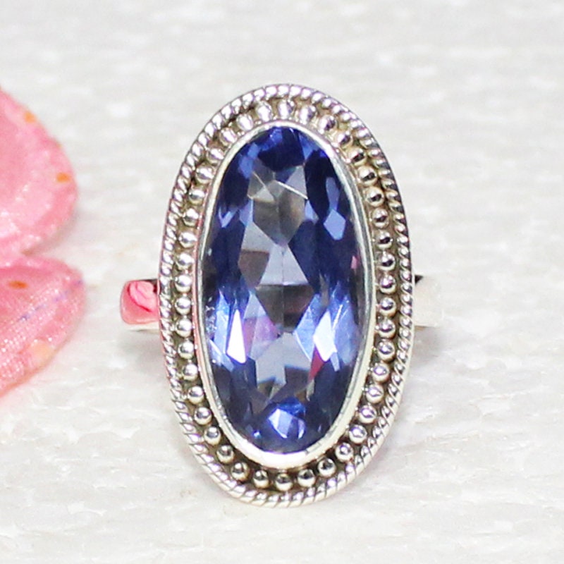 Iolite Ring - Etsy