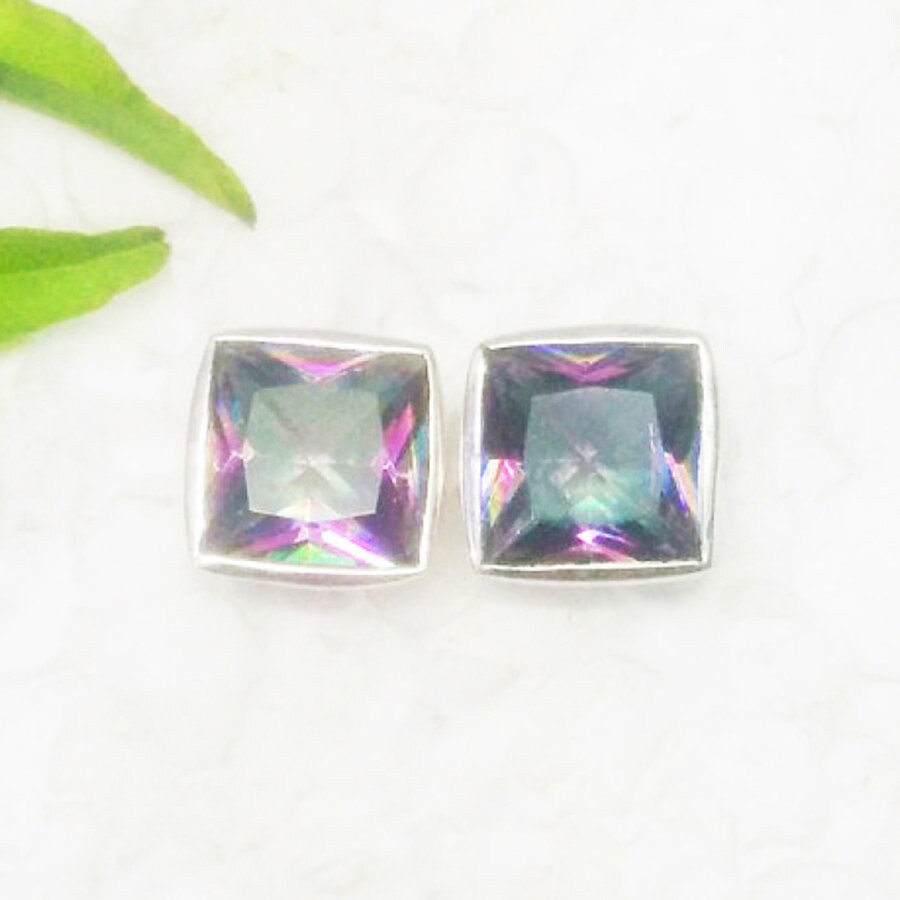 MIDNIGHT MYSTIC TOPAZ Gemstone Studded in Solid 925 Sterling - Etsy UK