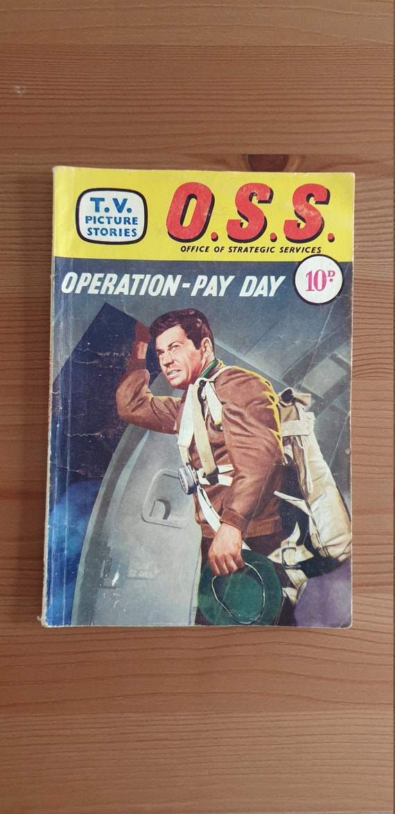 Office of Strategic Services Operation Pay Day T.V. O.S.S. | Etsy
