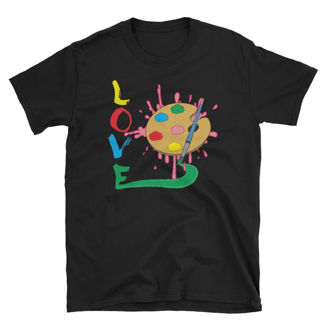 Art Shirt, Artist Gift, Artist T-shirt, Painting Shirt, Cute Art Shirt ...