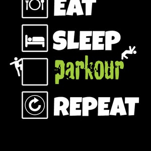 Parkour Shirt, Parkour Gift, Parkour Clothing, Parkour Lover, Parkour ...