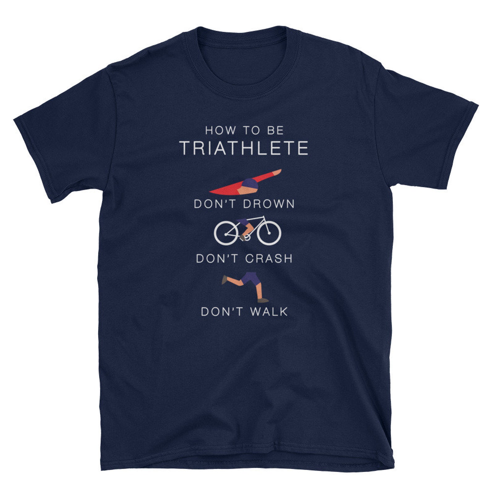 Triathlon Shirt Triathlete Gift Running Shirt Biking Shirt - Etsy