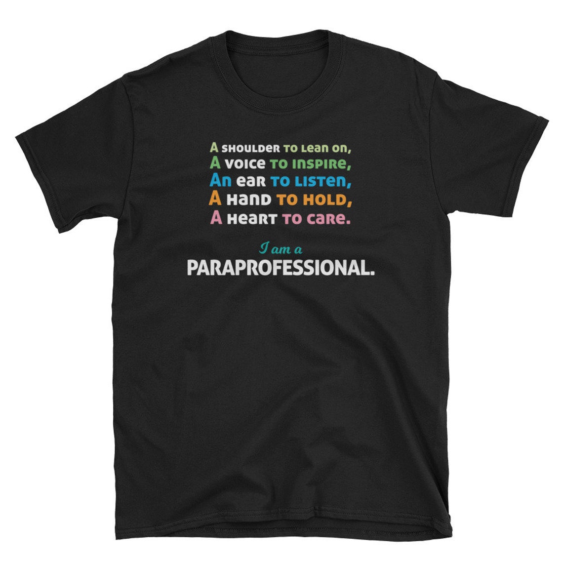 Paraprofessional Shirt, Paraprofessional Gift, Teacher Aide Shirt ...