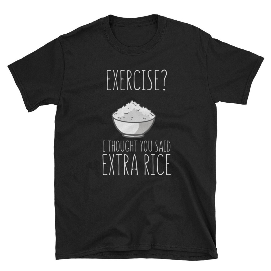 Funny Gym Shirt, Food Lover Gift, Food Shirt, Foodie Shirt, Funny Asian ...