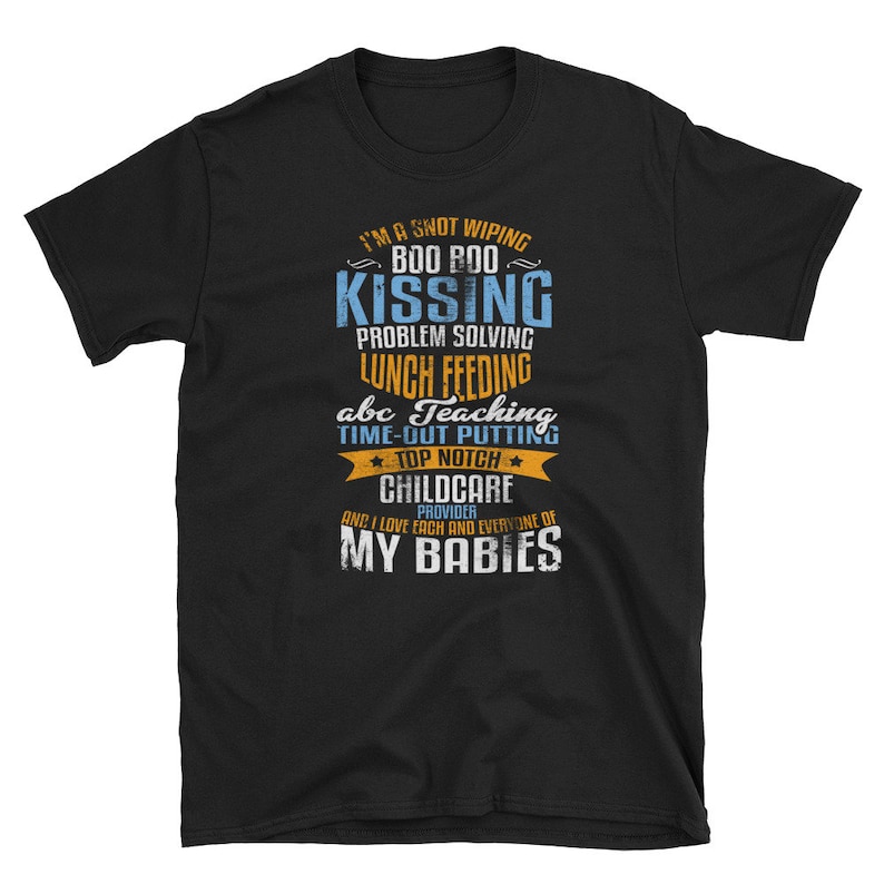 Childcare Shirt, Childcare Gift, Daycare Shirt, Childcare Provider ...