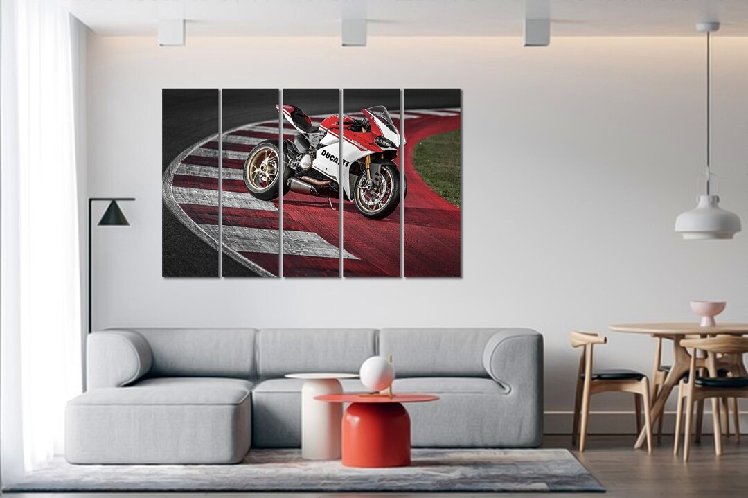 Ducati 1299 Panigale S, Ducati Print Decor, Ducati Canvas Wall Art ...