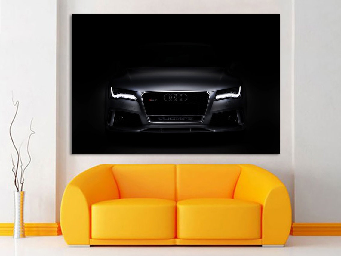 Audi RS7 Wall Decor Audi Wall Art Audi Canvas Art Audi Print - Etsy