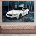 BMW Canvas Bmw Wall Decor BMW Poster BMW Print Muscle Car Wall Art ...