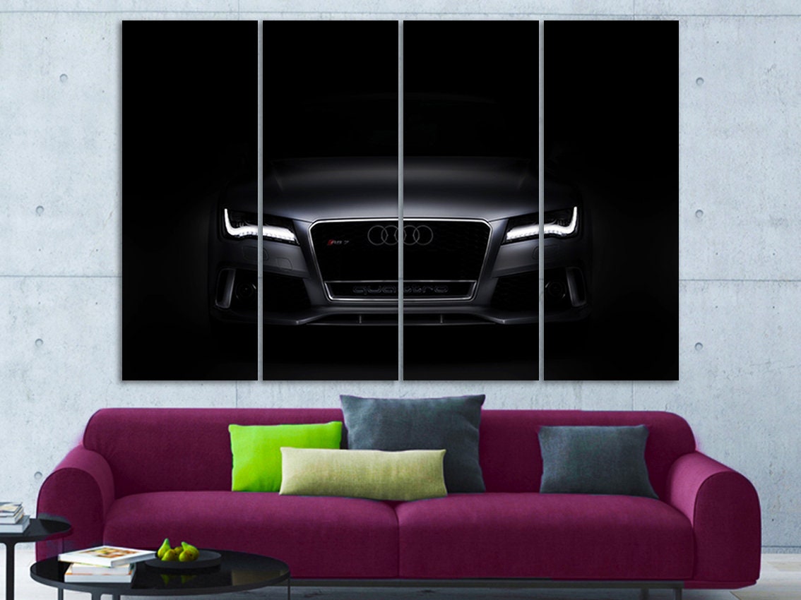 Audi RS7 Wall Decor Audi Wall Art Audi Canvas Art Audi Print - Etsy