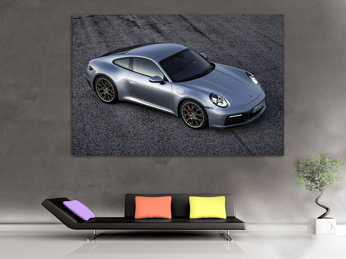 Porsche Carrera 911 Porsche Carrera Canvas Porsche wall decor | Etsy